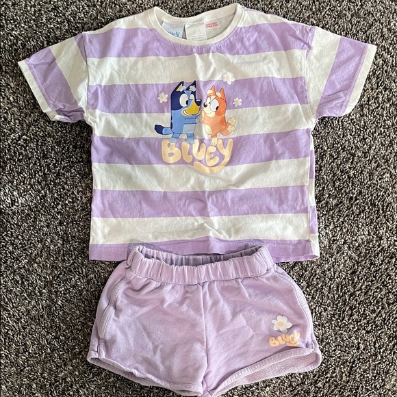 Zara | Matching Sets | Zara Kids Bluey Matching Set | Poshmark